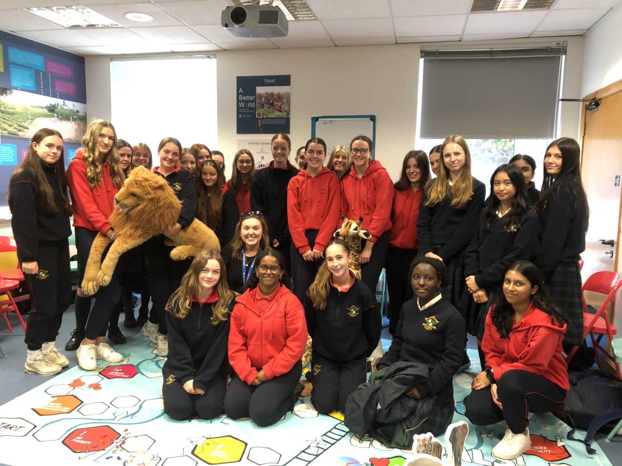 JPIC visit to Irish Aid Centre – Loreto Secondary School